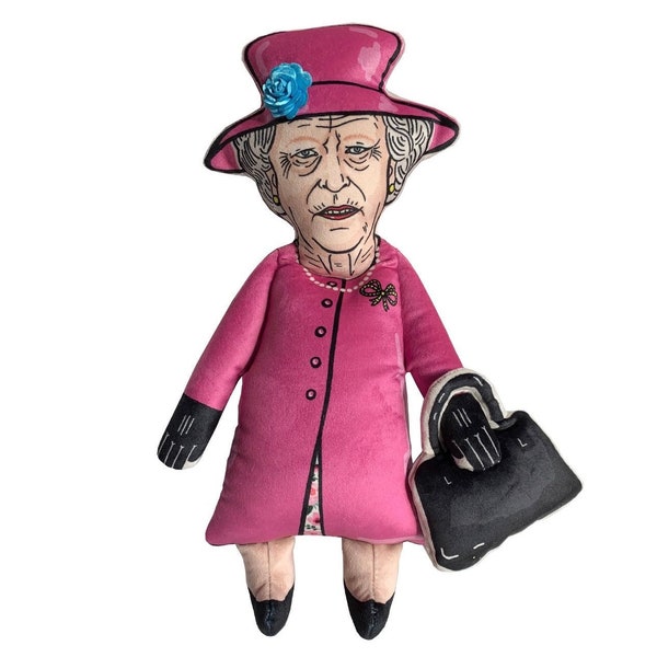 Queen Elizabeth Doll - Etsy