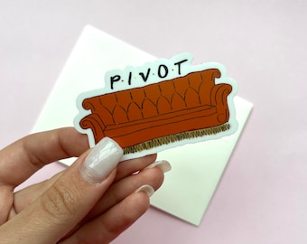 Friends Pivot Sticker - Etsy