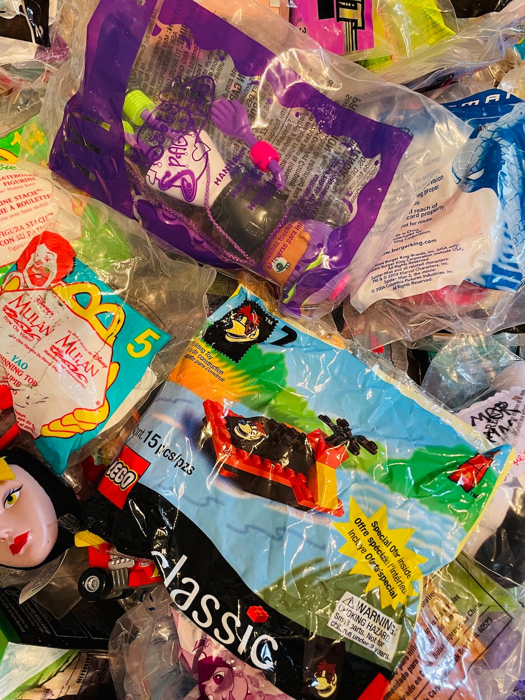 SURPRISE BUNDLE! Mcdonalds Happy Meal Toys and Other Kids Meal Toys ...