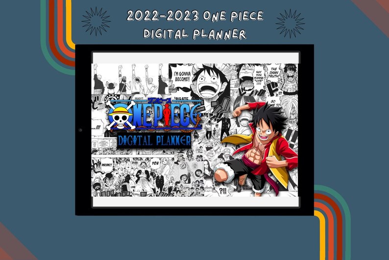 Digital Planner One Piece Anime Undated 2022-2023 - Etsy