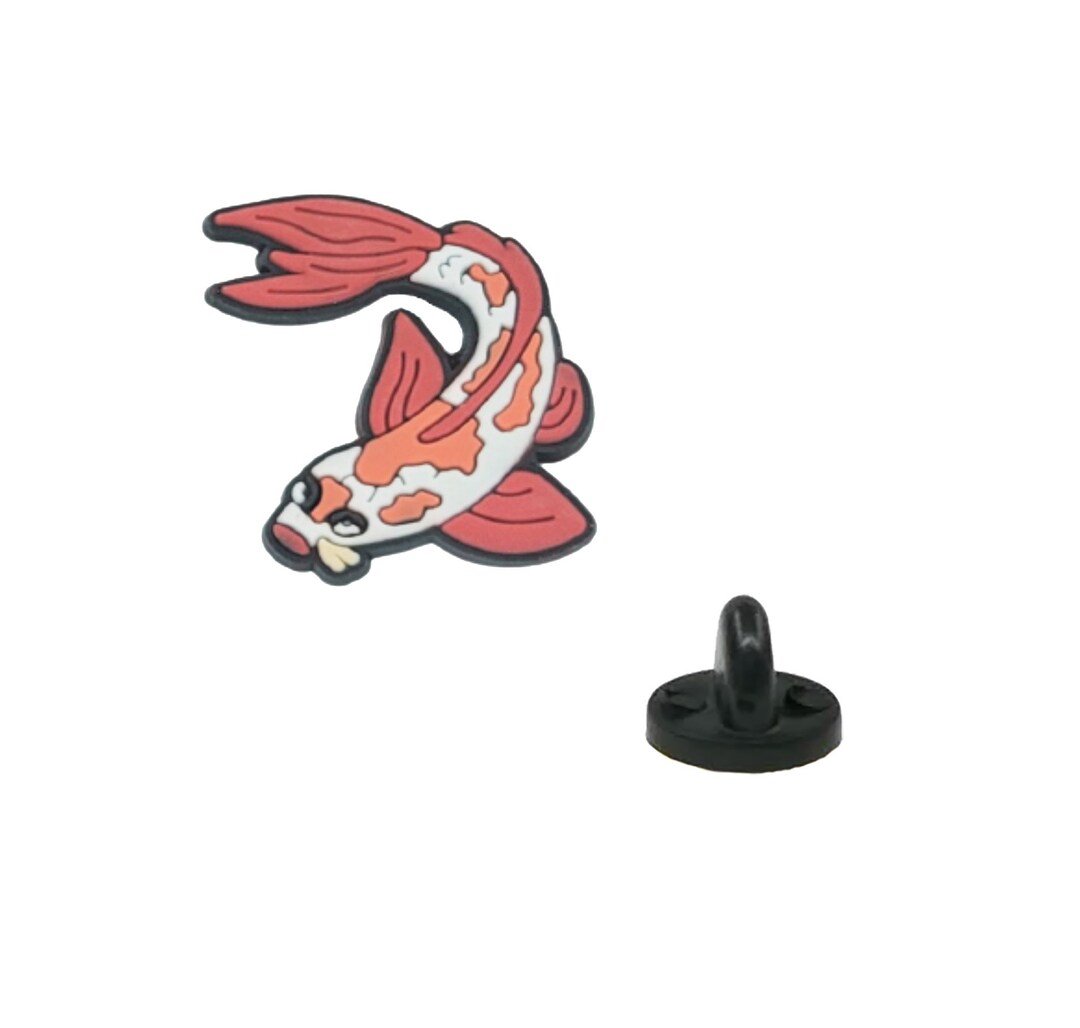 Koi Fish Apparel Pin Badge Pin Lapel Pin Unisex Dolphin Porpoise Whale ...