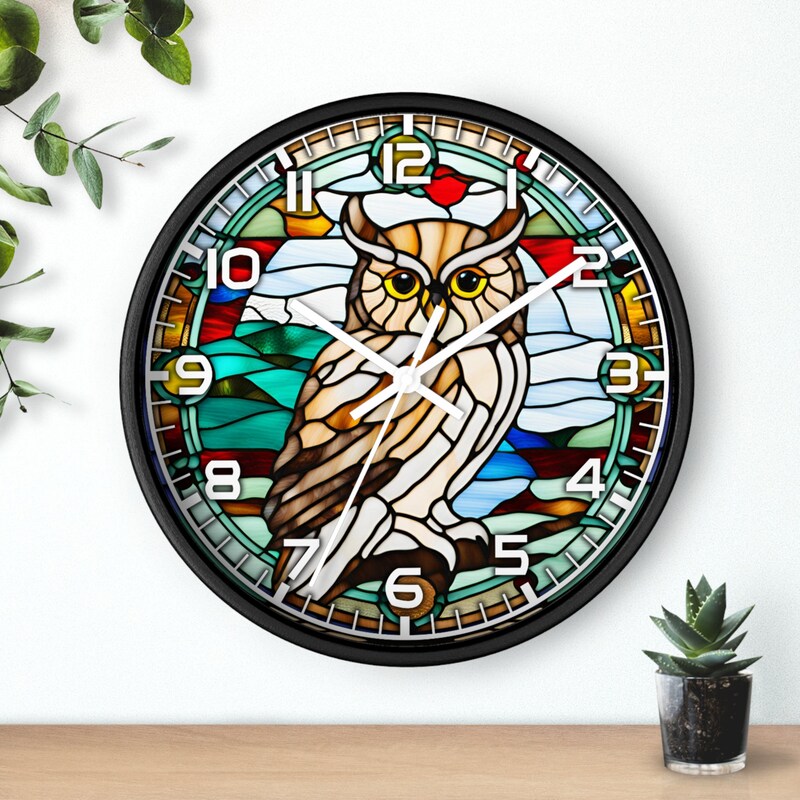Owl Clock - Etsy