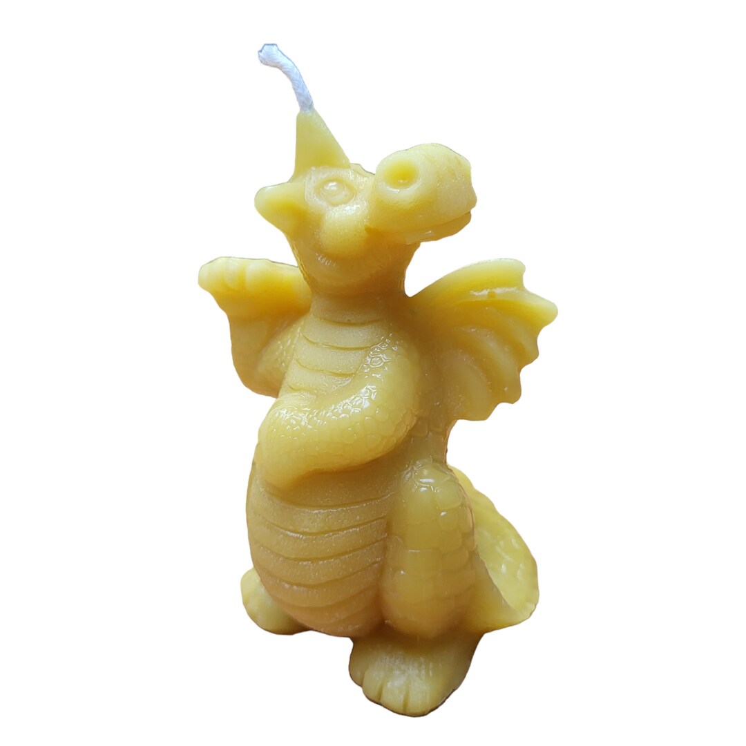 Goofy Dragon Candle Pure Beeswax Novelty Candle Made in Richfield Ohio ...