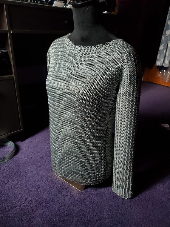 Handmade Galvanized Steel 6 in 1 Chainmail Armor / Good for - Etsy
