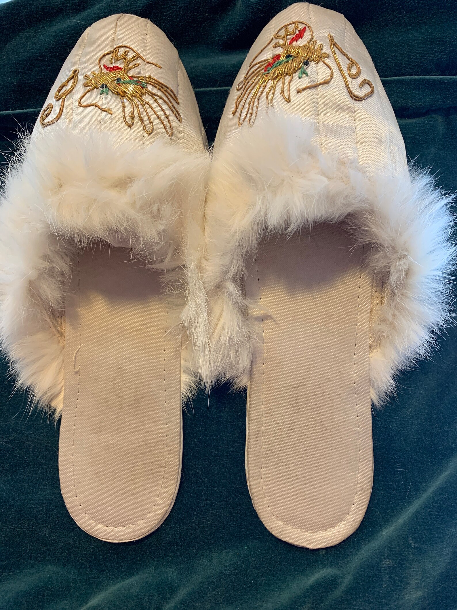 Silk Slippers Etsy
