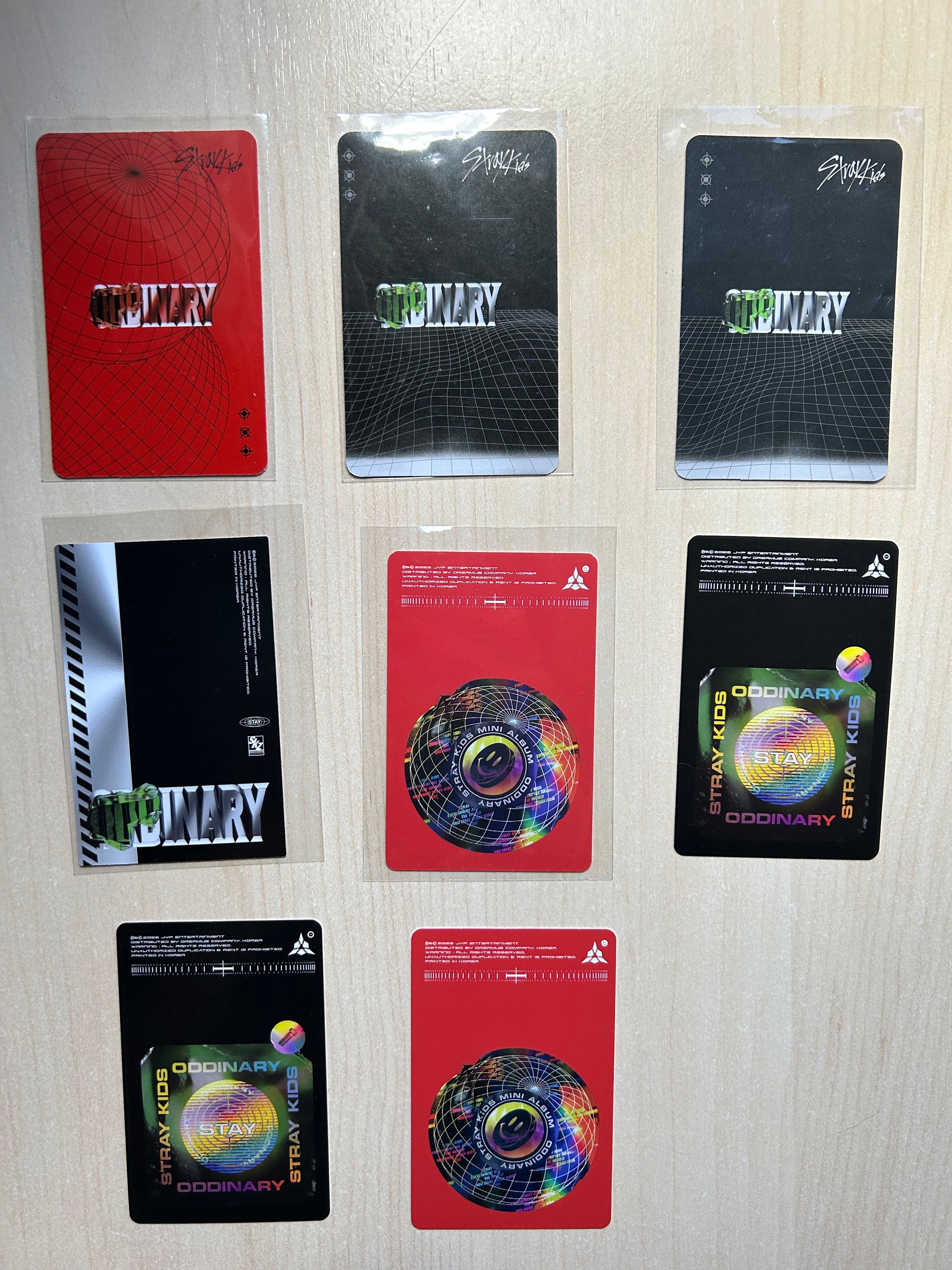Official Photocards Stray Kids Oddinary - Etsy