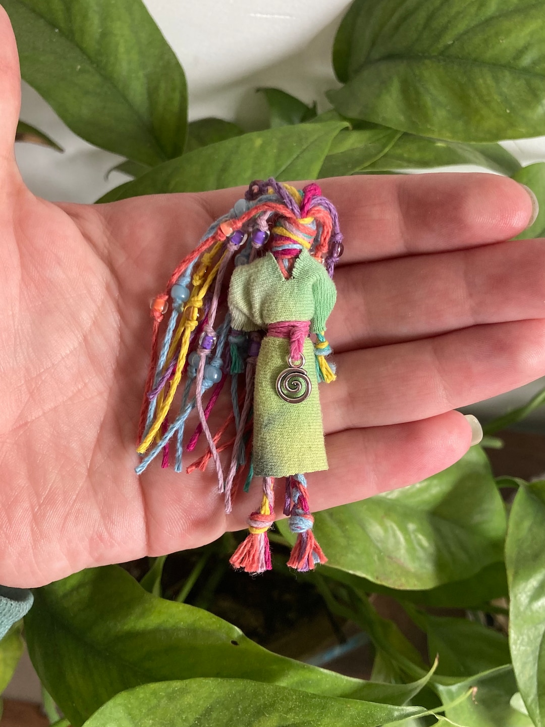 SPIRAL GODDESS POPPET, Art Doll, Altar Decor, Handmade Doll, Witchy ...