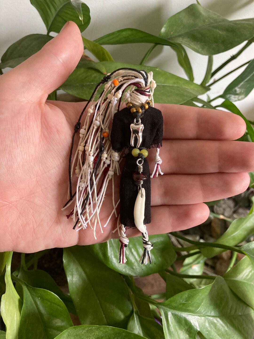 TOOTH DOLL, Witch Doll, Art Doll, Altar Decor, Handmade Doll, Witch ...