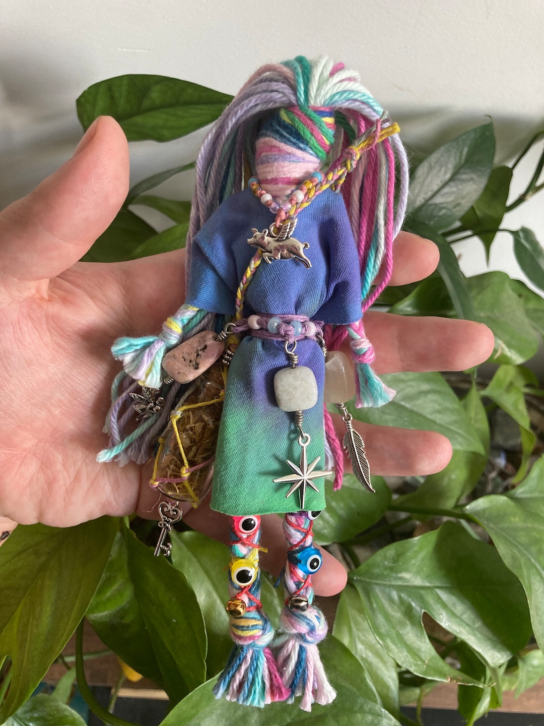 HOPE DOLL, Witch Doll, Art Doll, Altar Decor, Handmade Doll, Witch ...