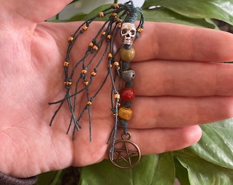 PENTAGRAM PRAYER DOLL, Witch Doll, Witch Poppet, Art Doll, Altar Decor ...
