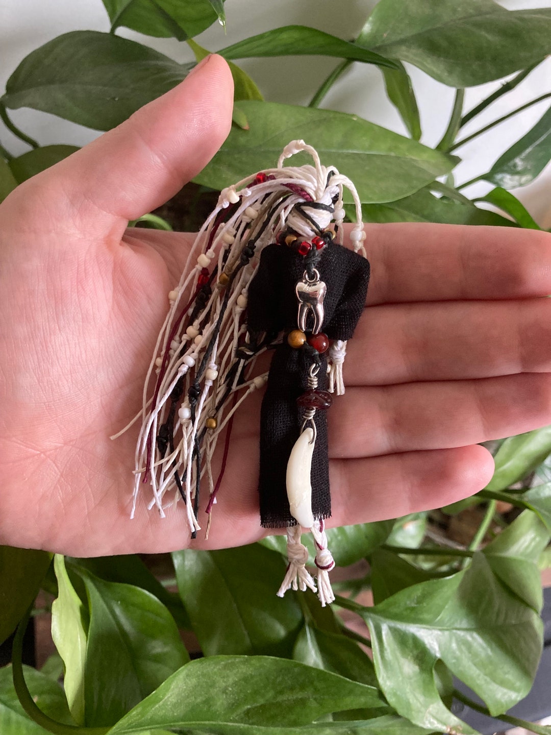 TOOTH DOLL, Witch Doll, Art Doll, Altar Decor, Handmade Doll, Witch ...