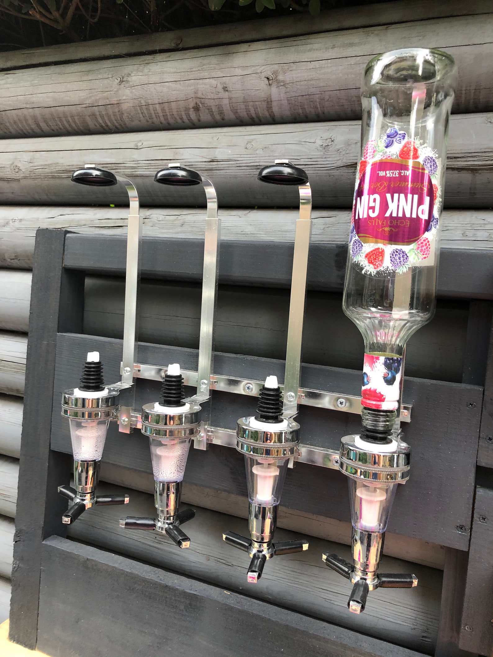 Rustic Hand Made Indoor Outdoor Garden Cocktail Bar - Etsy