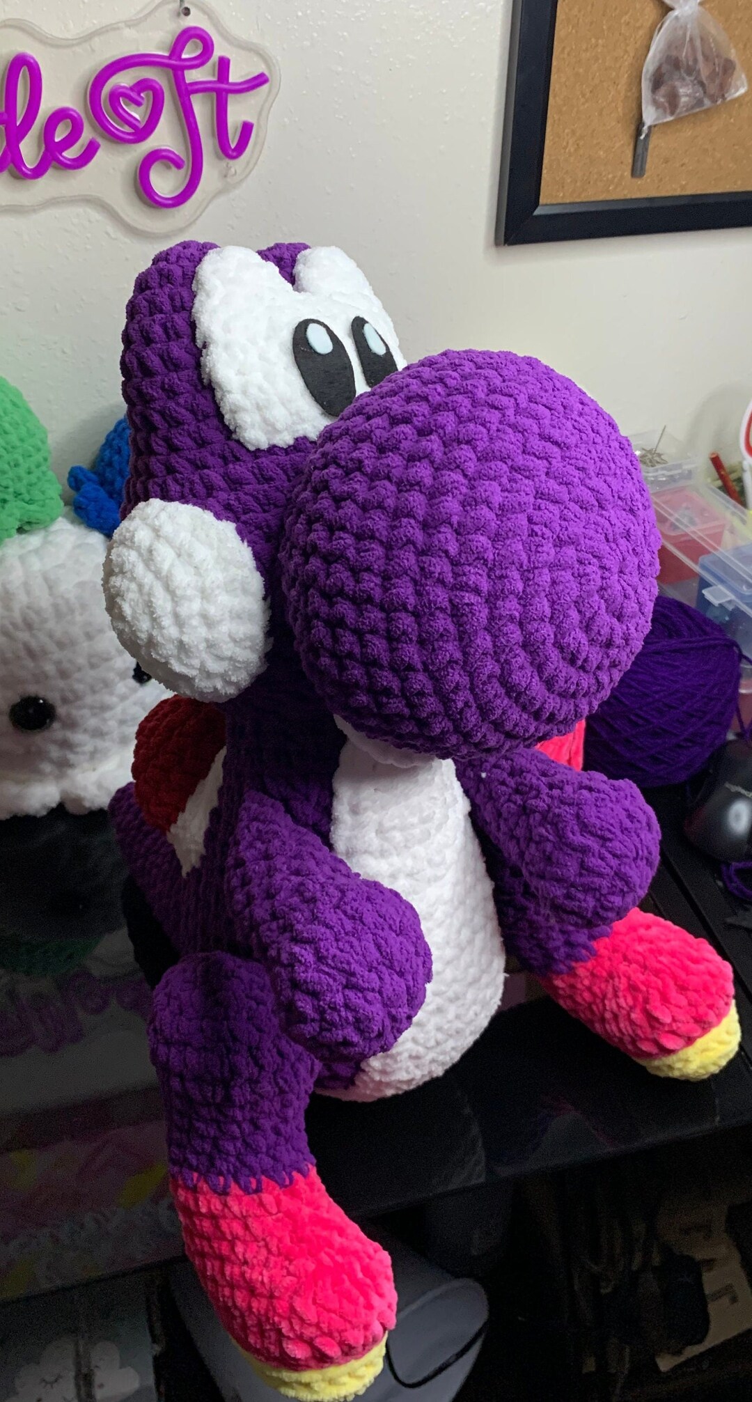 Customized Dinosaur Crocheted Plushie, Crochet Dinosaur - Etsy