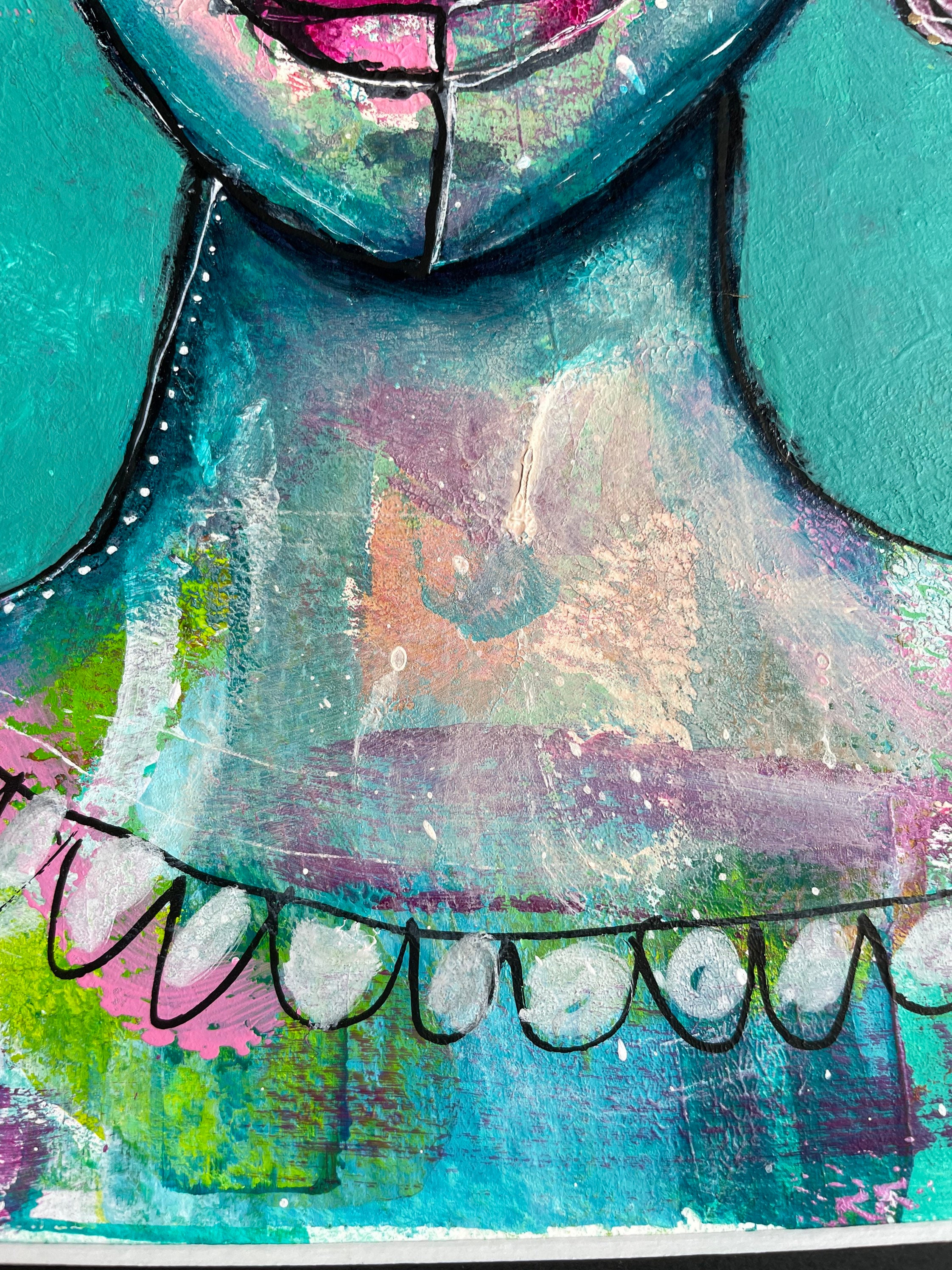 Original Art Original Painting Mixed Media Abstract - Etsy.de