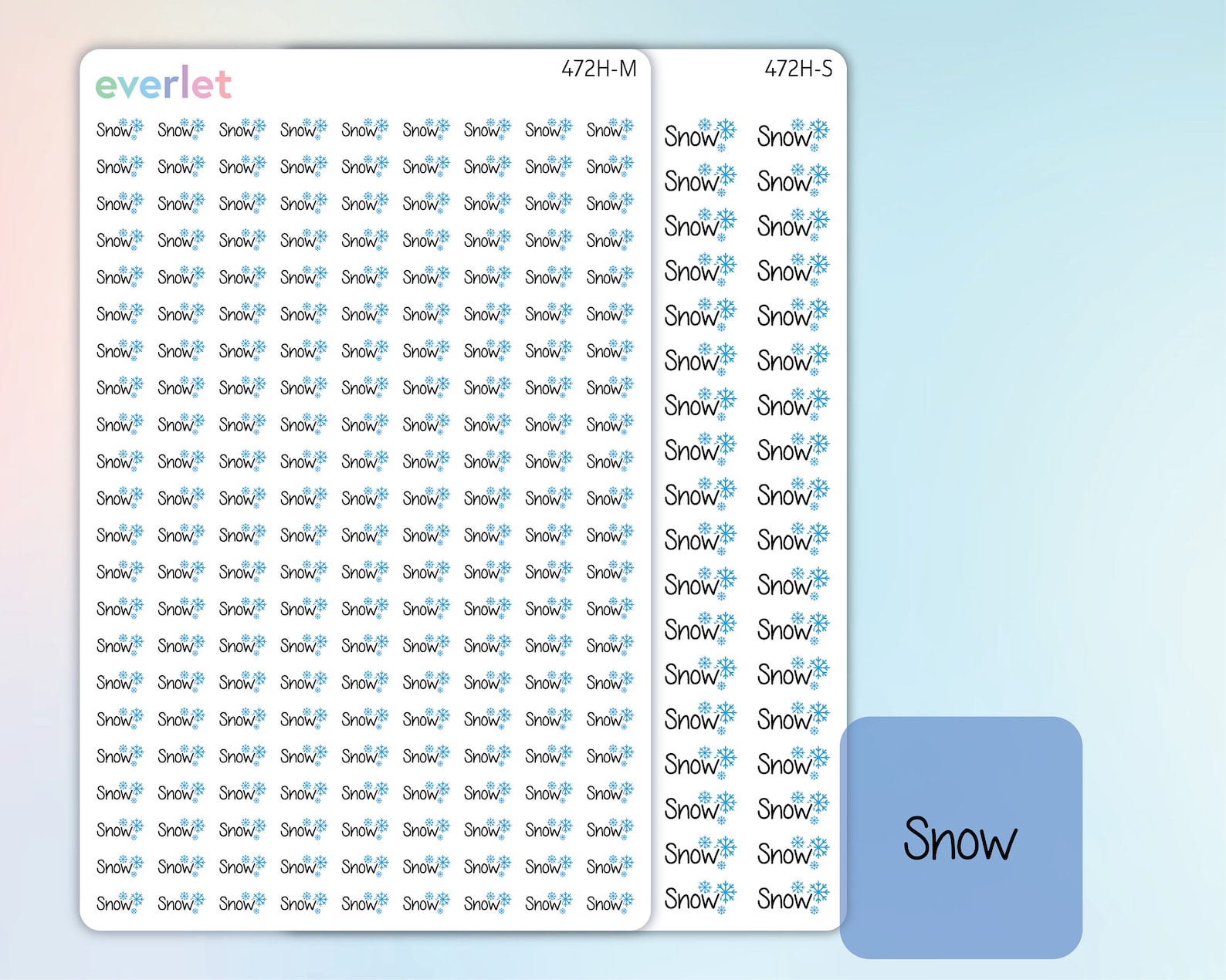 Weather Text and Icon Planner Stickers, Highlighting Transparent and ...