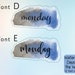 Watercolor Days of the Week Planner Stickers, Highlighting Transparent ...