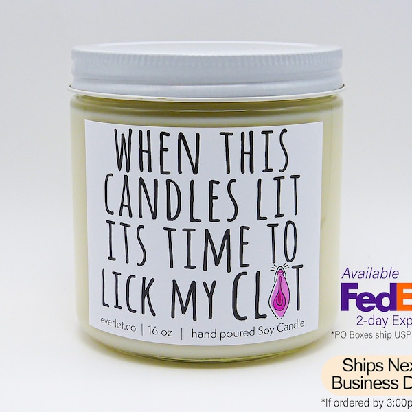 Lick Clit Candle - Etsy