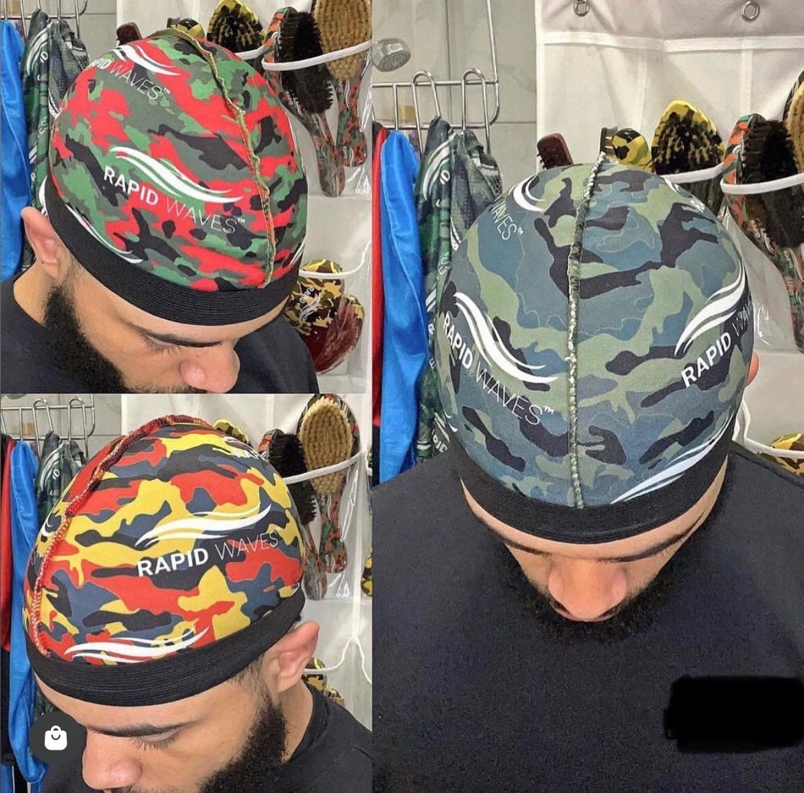 3 Wave Compression Caps - Etsy