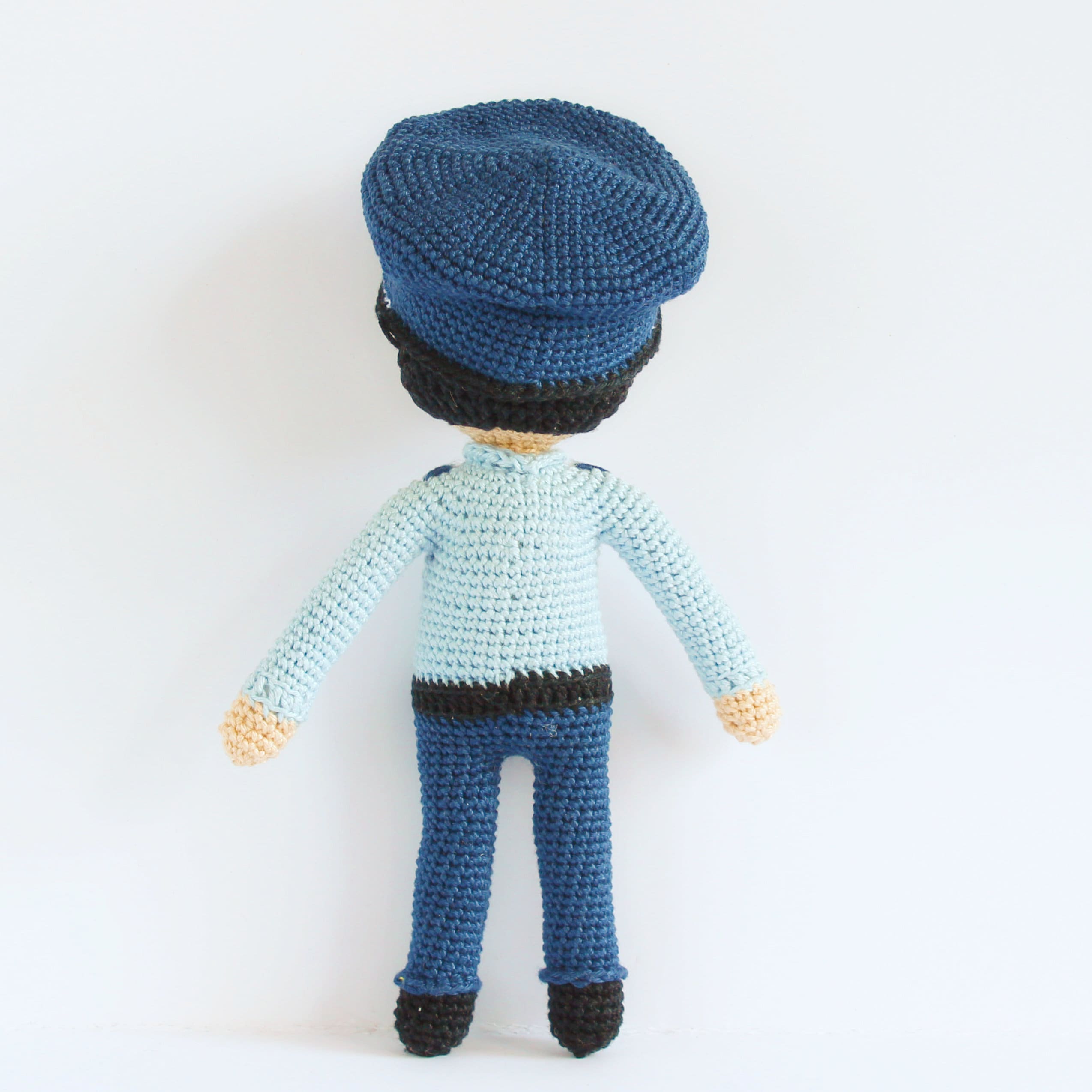 Gary the POLICEMAN Crochet Pattern Amigurumi Police Officer - Etsy