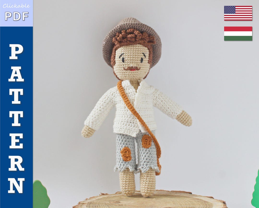 Sabi the Poor Man Crochet Pattern Intermediate Level Step-by-step ...
