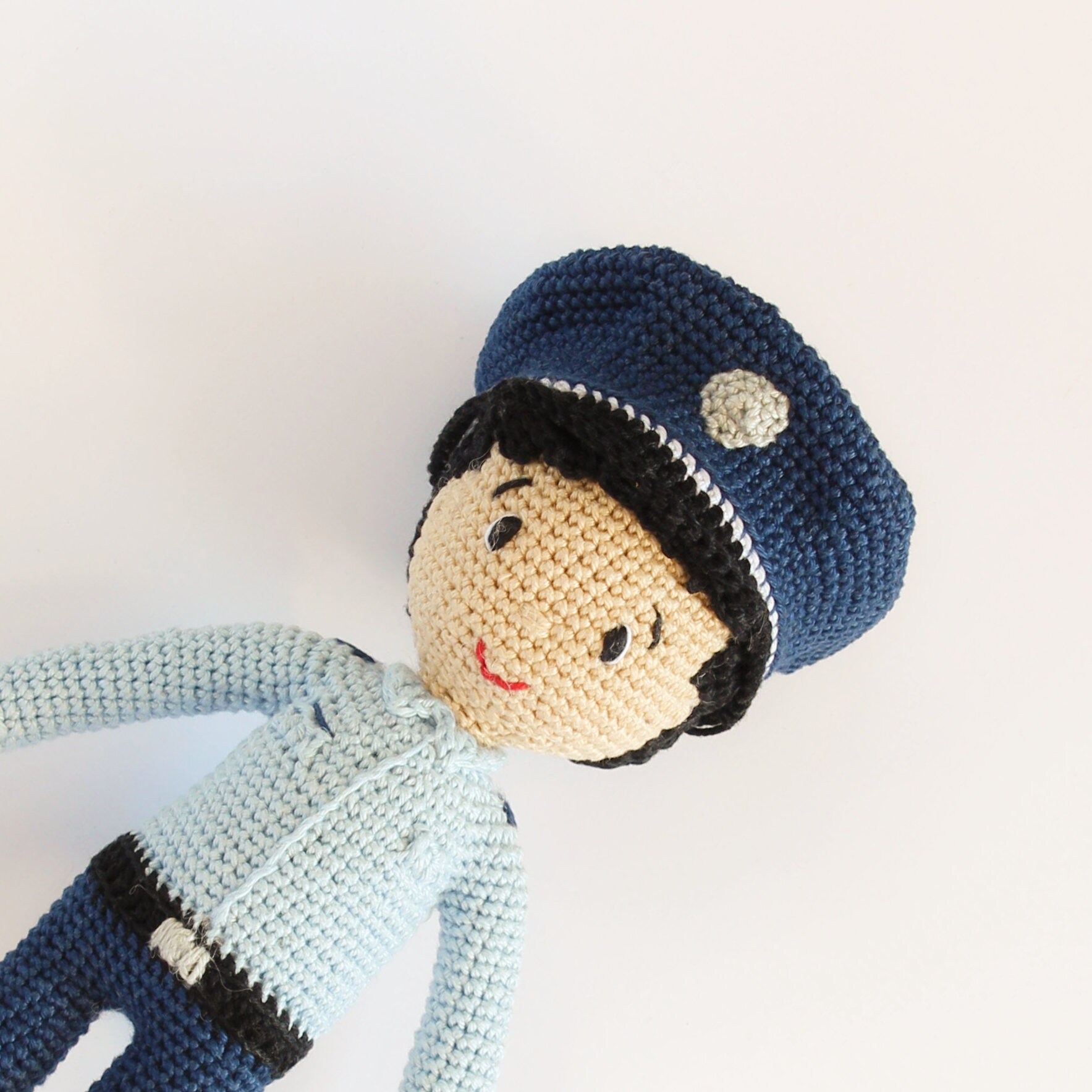 Gary the POLICEMAN Crochet Pattern Amigurumi Police Officer - Etsy