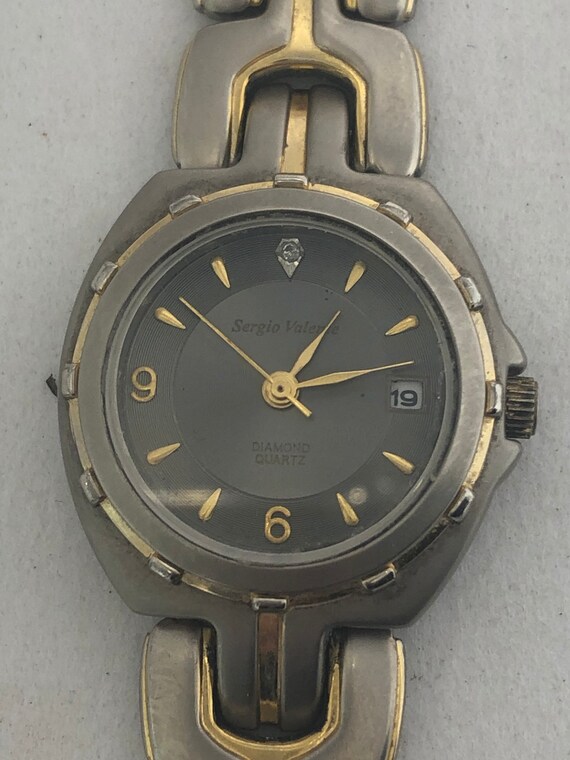 Classy Sergio Valente Ladies’ Watch, Two-Tone, New Ba… - Gem