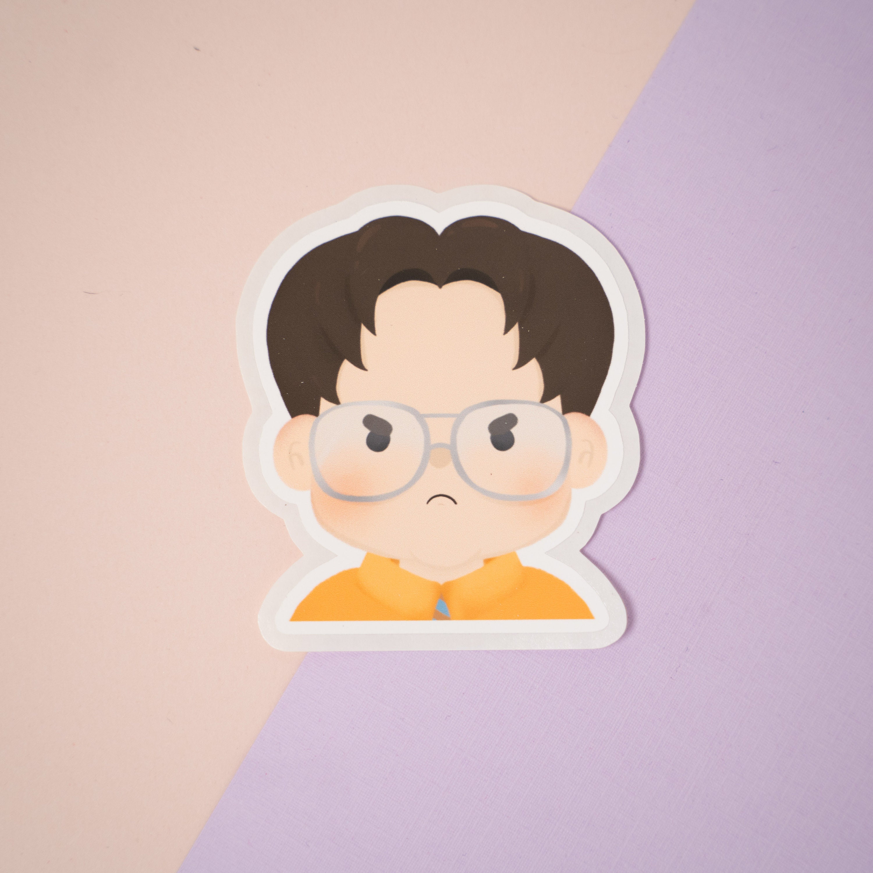 Dwight Schrute Weatherproof Matte Dwight Character Sticker 2in - Etsy