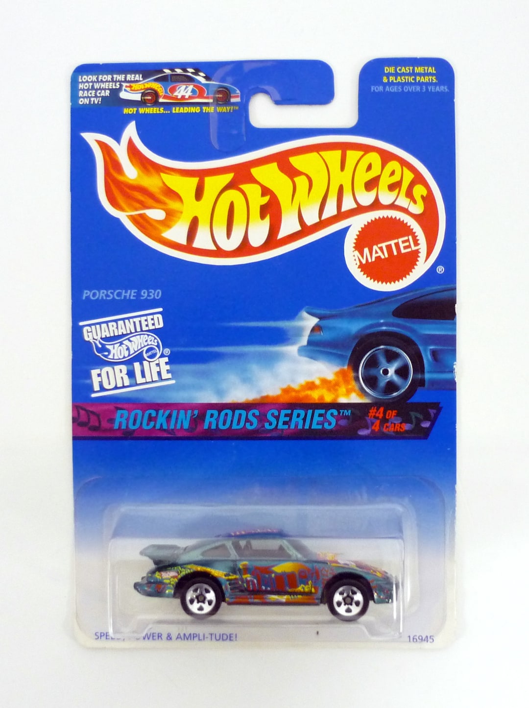 Hot Wheels Porsche 930 572 Rockin' Rods Series 4 of 4 Green Die-cast ...