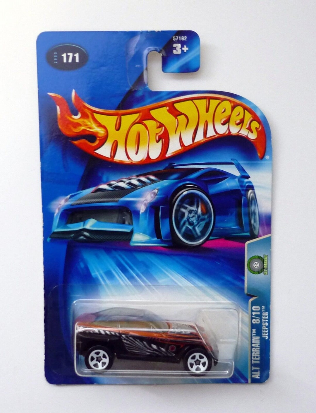 Hot Wheels Jeepster #171 Alt Terrain 8/10 Brown Die-cast Car 2003 - Etsy