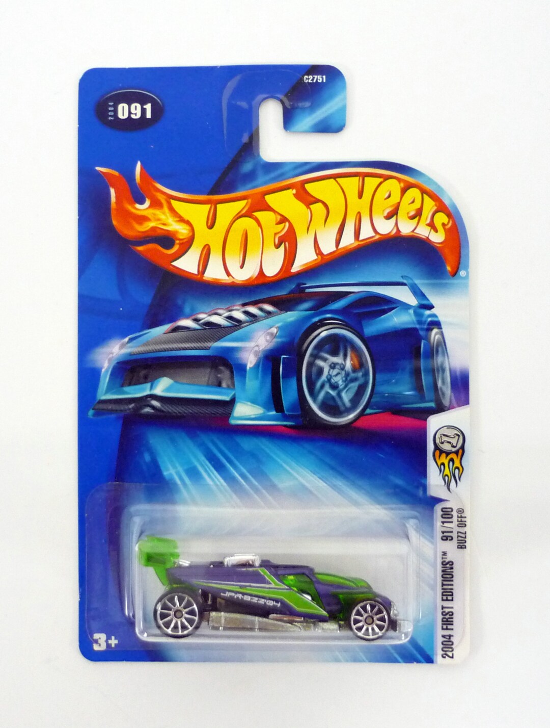 Hot Wheels Buzz off #091 First Editions 91/100 Purple Die-cast Car 2004 ...