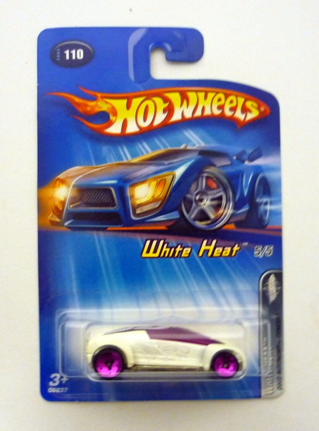 Hot Wheels 2002 Autonomy Concept #110 White Heat 5/5 White Die-cast Car ...