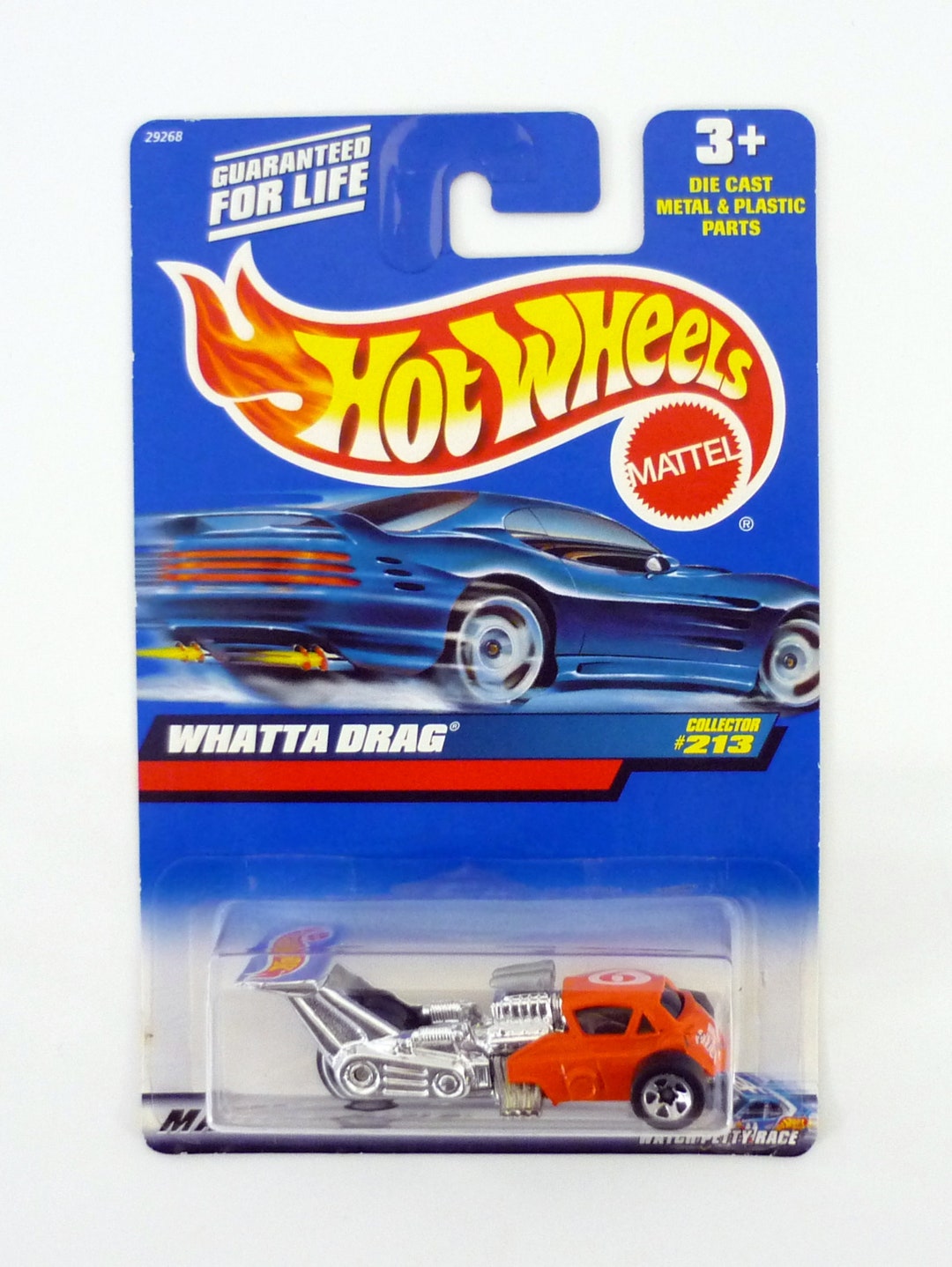 Hot Wheels Whatta Drag #213 Orange Die-cast Car 2000 - Etsy