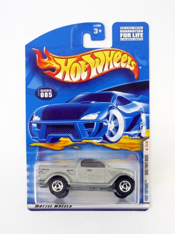 Hot Wheels Dodge Power Wagon 085 First Editions 25 36 Silver Diecast Truck 2000 Etsy Canada