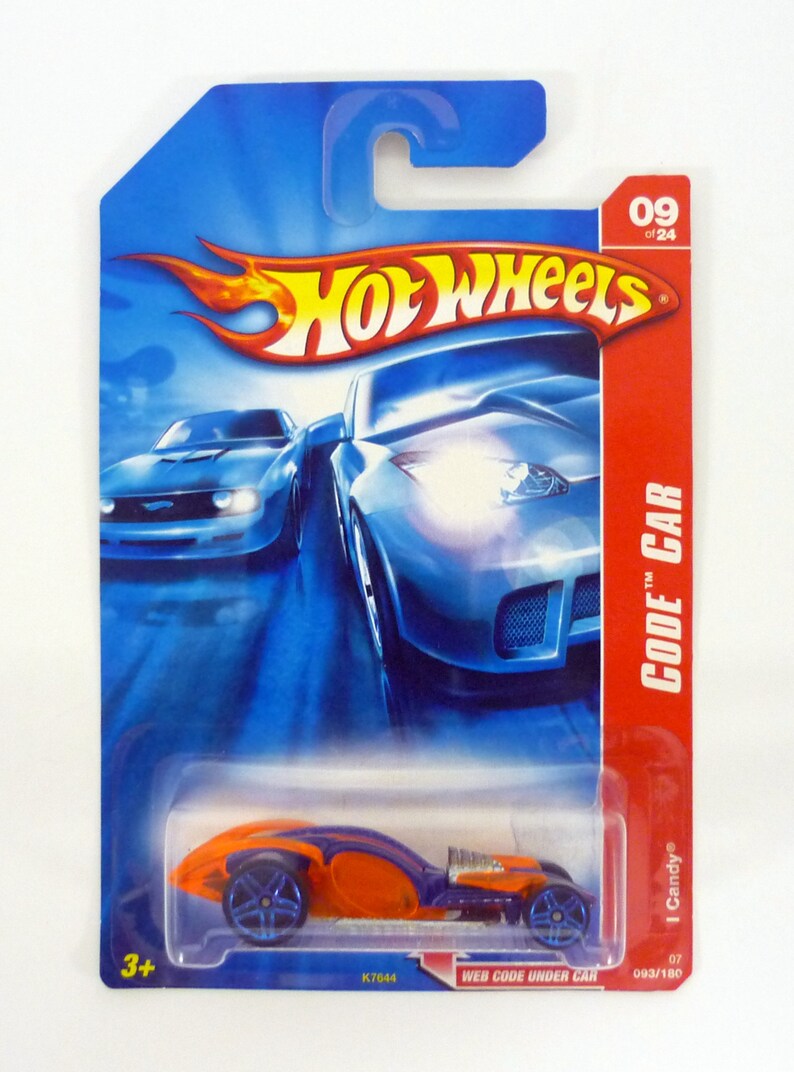 Hot Wheels I Candy #09 of 24 Code Car 093/180 Blue Die-cast Car 2007 - Etsy