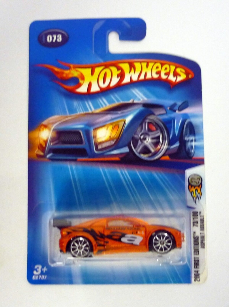 Hot Wheels Asphalt Assault #073 First Editions 73/100 Orange Die-cast ...