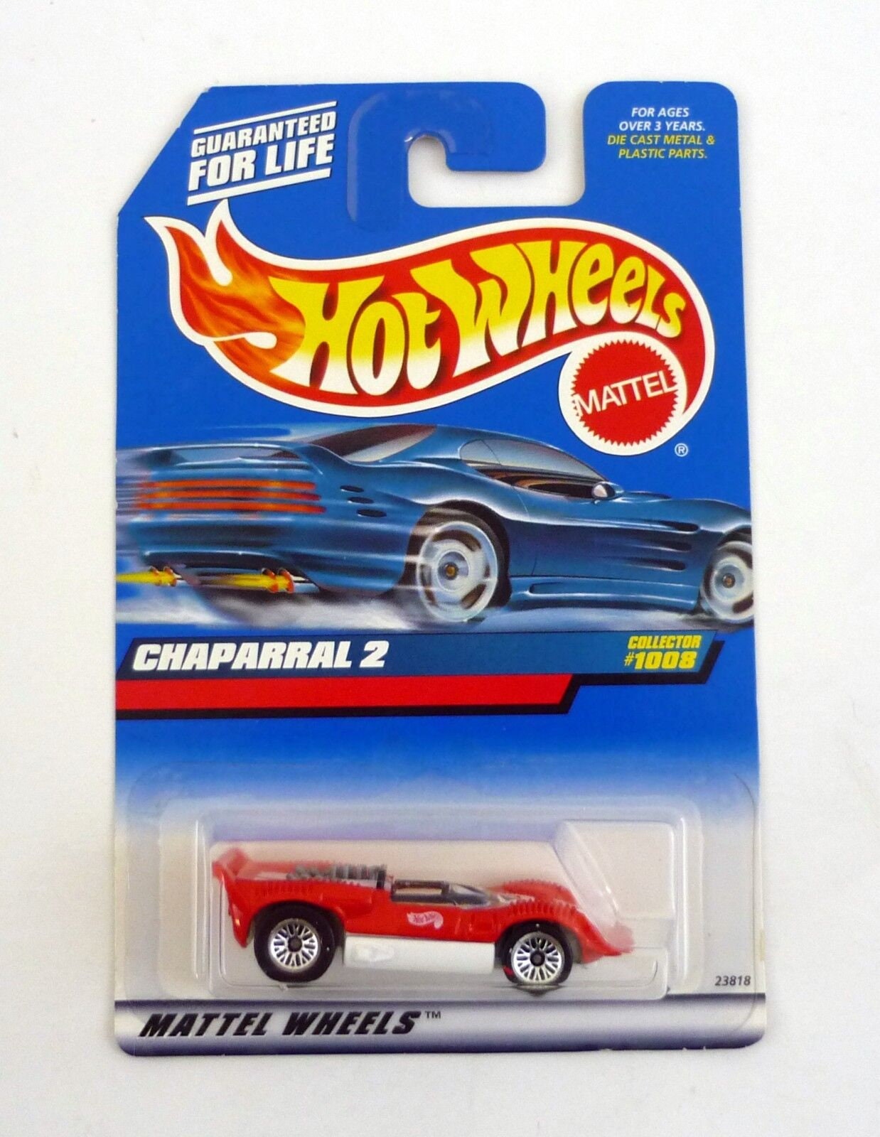 Hot Wheels Chaparral 2 1008 Red Die-cast Car 1999 - Etsy