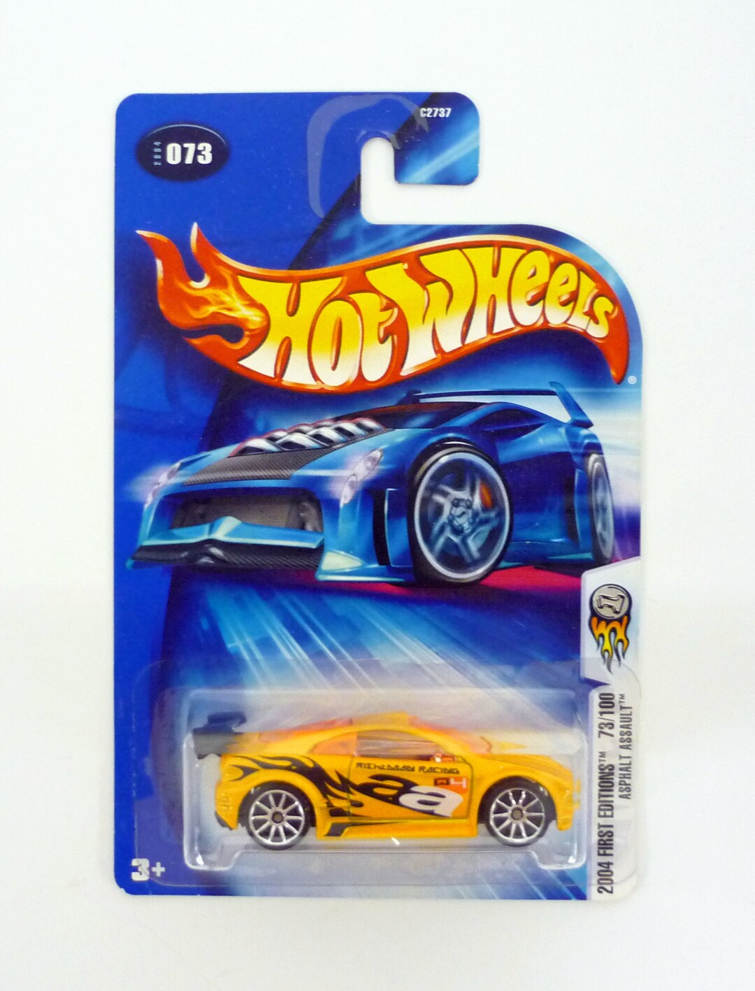 Hot Wheels Asphalt Assault #073 First Editions 73/100 Orange Die-cast ...