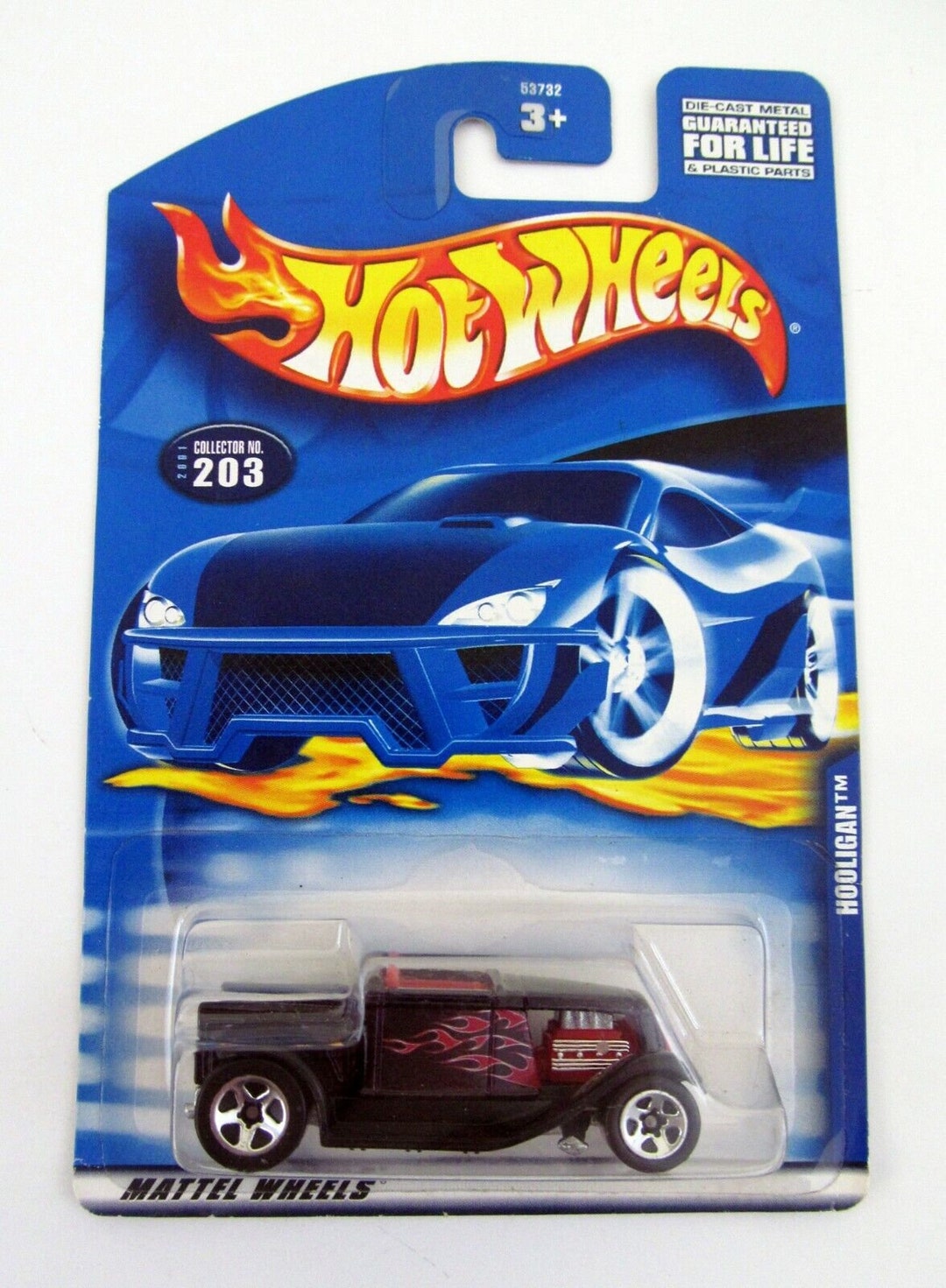 Hot Wheels Hooligan #203 Black Die-cast Car 2001 - Etsy