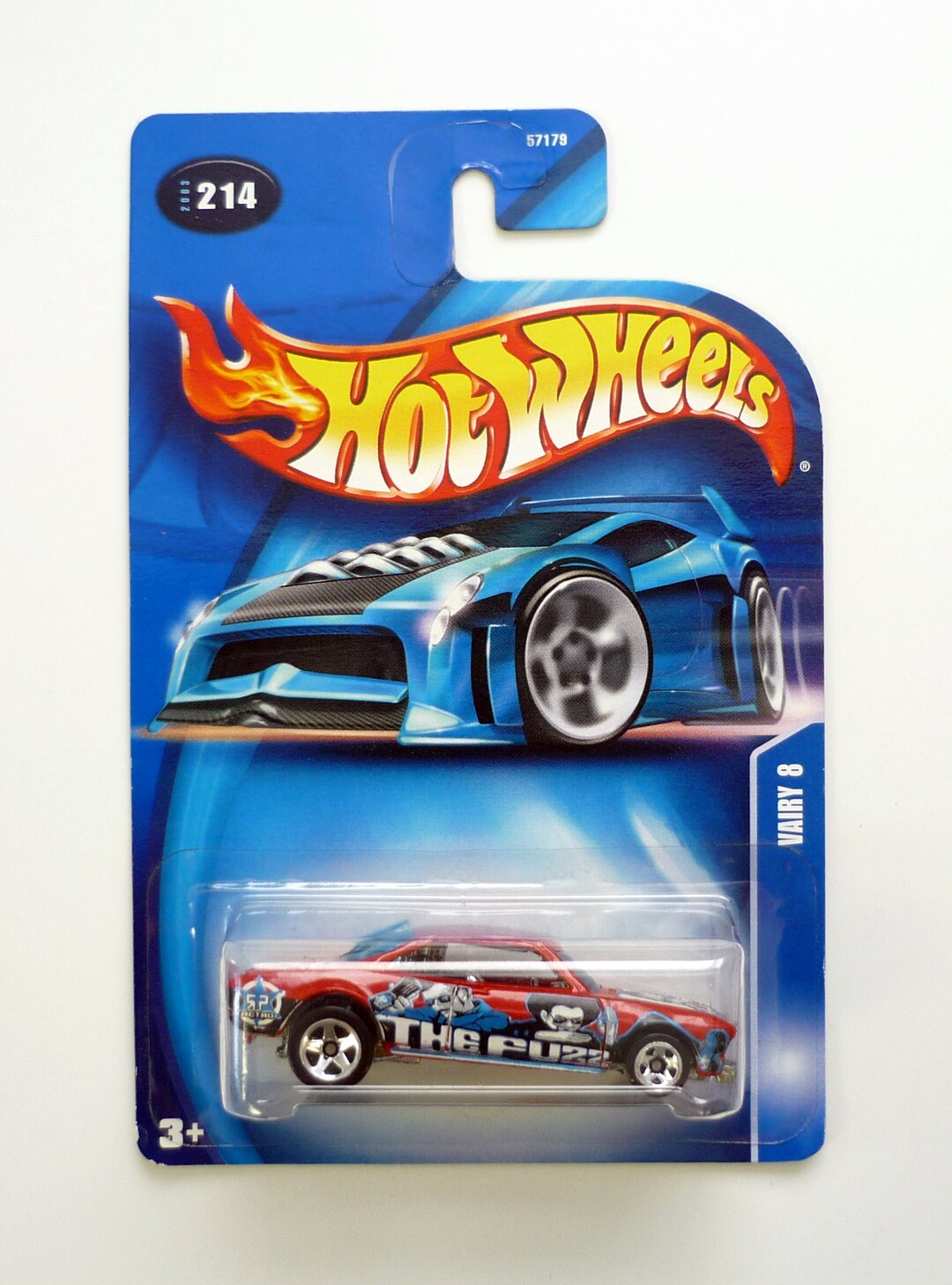 Hot Wheels Vairy 8 #214 Red Die-cast Car 2003 - Etsy