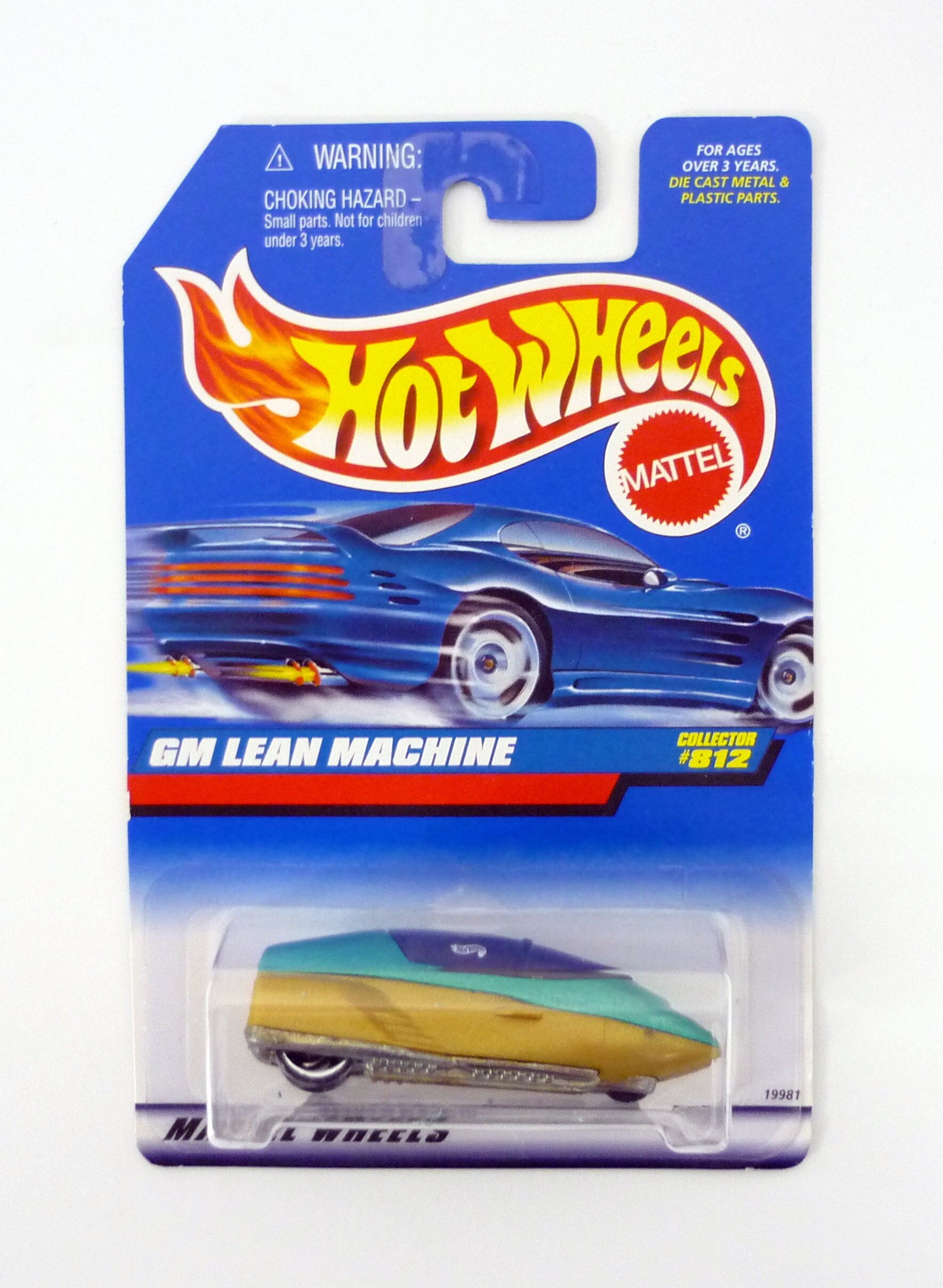 Hot Wheels GM Lean Machine 812 Gold Die-cast Car 1998 - Etsy