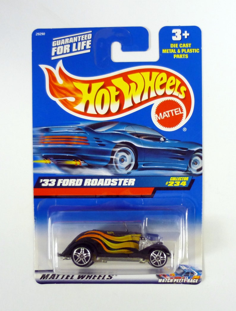 Hot Wheels '33 Ford Roadster 234 Black Die-cast Car 2000 - Etsy