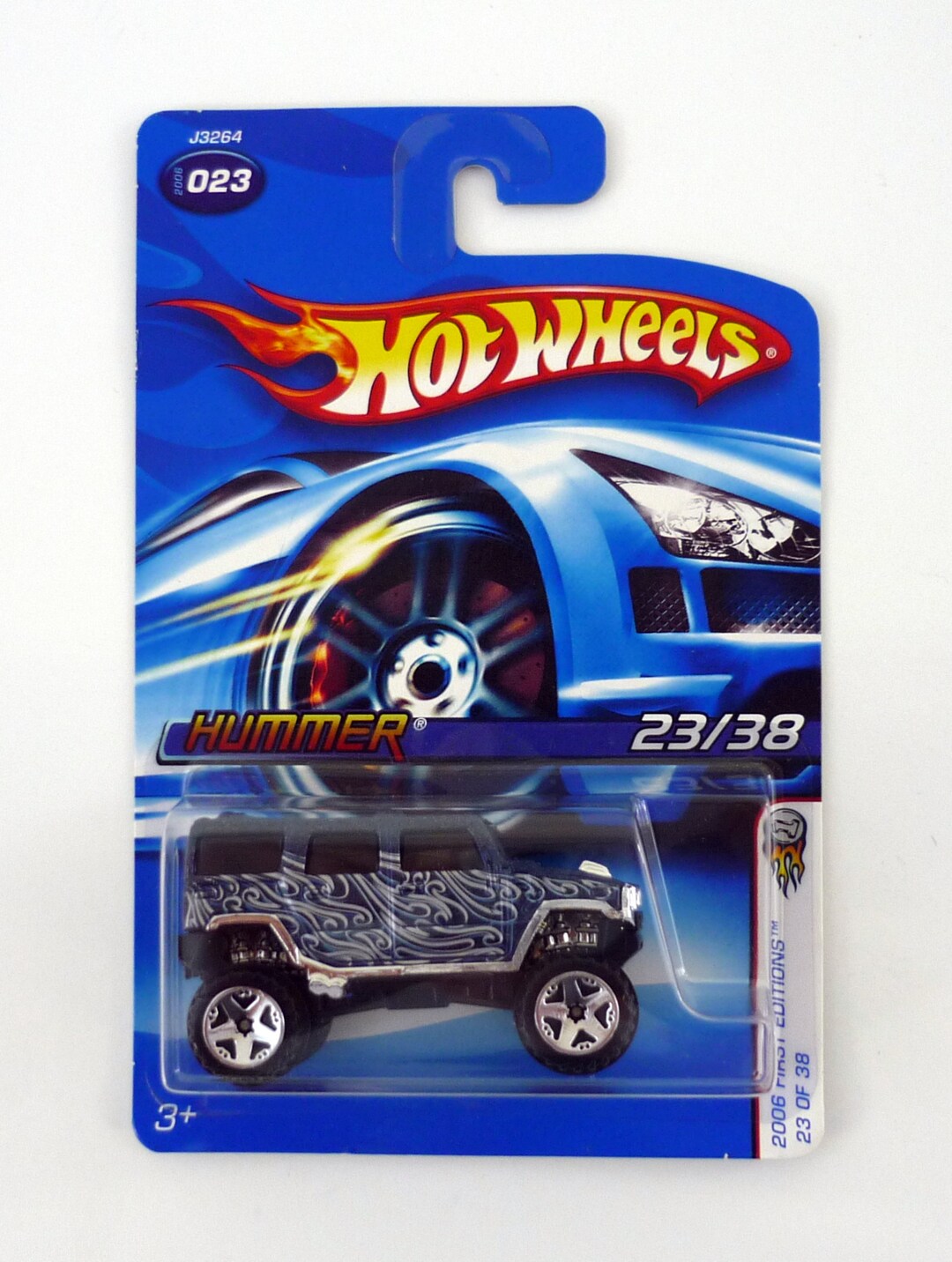Hot Wheels Hummer #023 First Editions 23 of 38 Blue Die-cast Truck 2006 ...