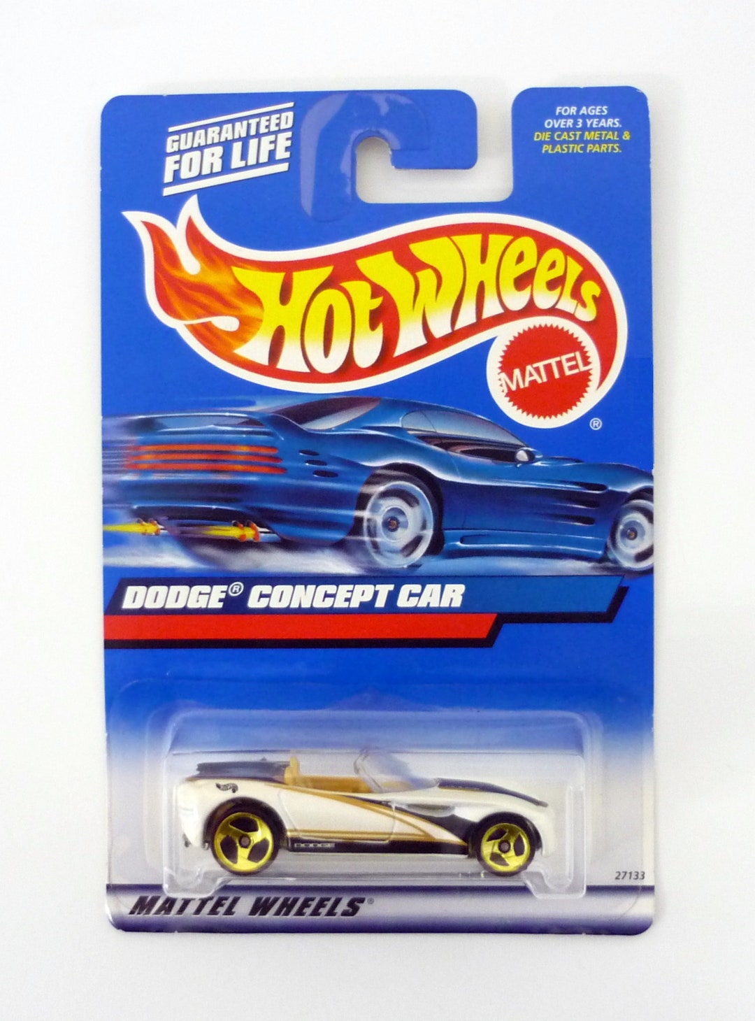 Hot Wheels Dodge Concept Car 167 White Die-cast Car 2000 - Etsy