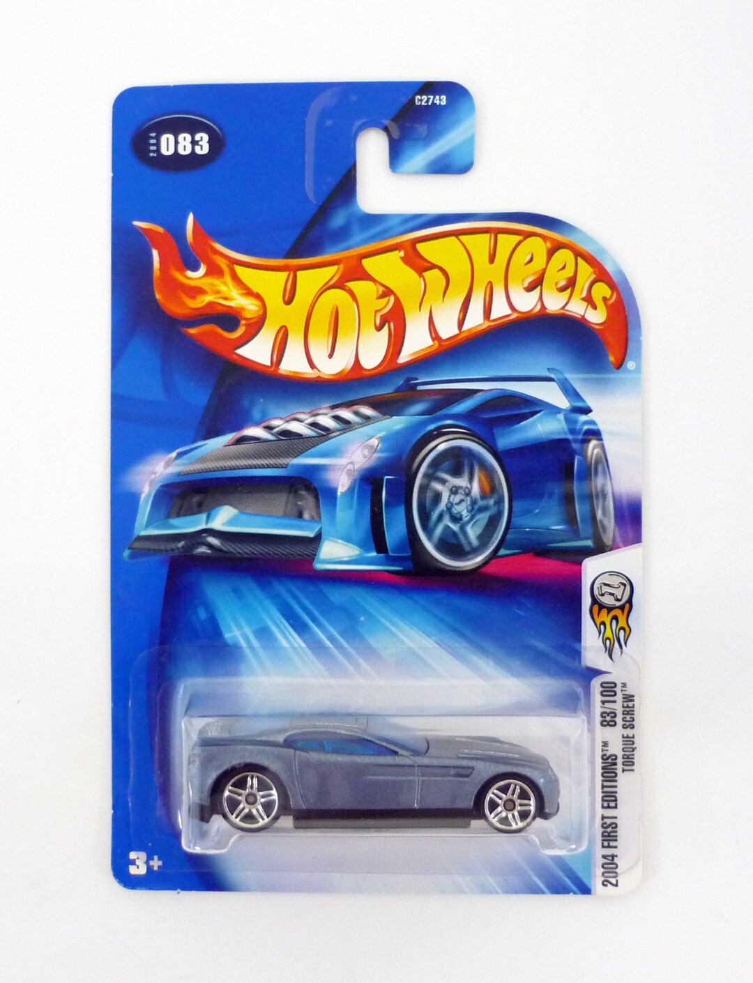 Hot Wheels Torque Screw #083 First Editions 83/100 Blue Die-cast Car ...