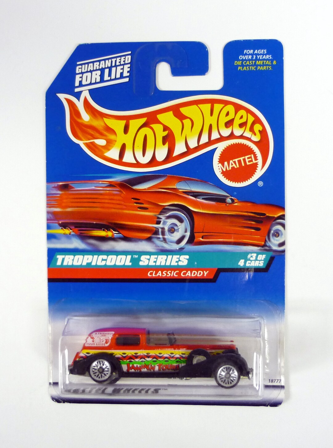 Hot Wheels Classic Caddy #695 Tropicool Series 3 of 4 Red Die-cast Car ...