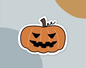 Jack O Lantern Stickers | Etsy