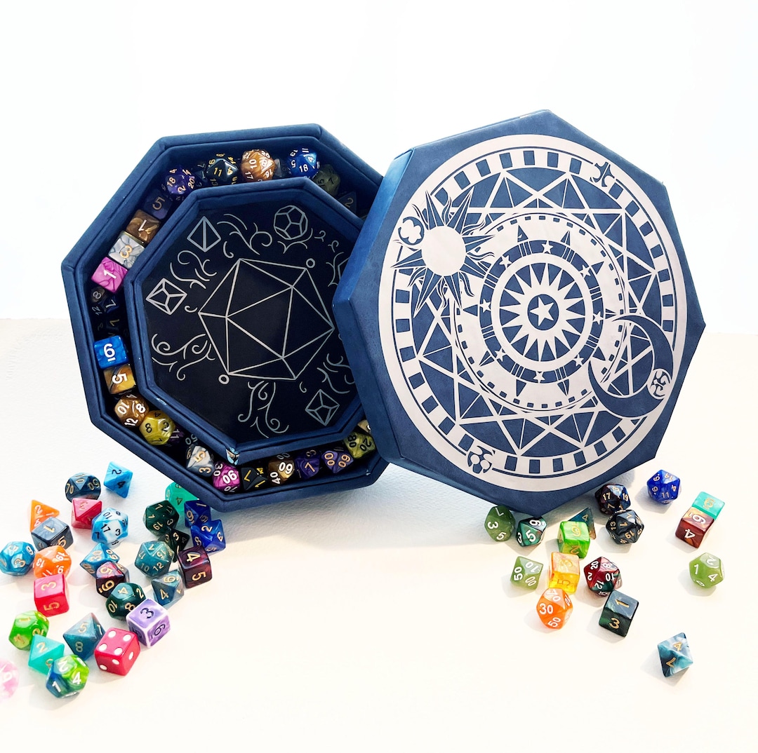 Custom Dice Tray and Storage D&D TTRPG - Etsy