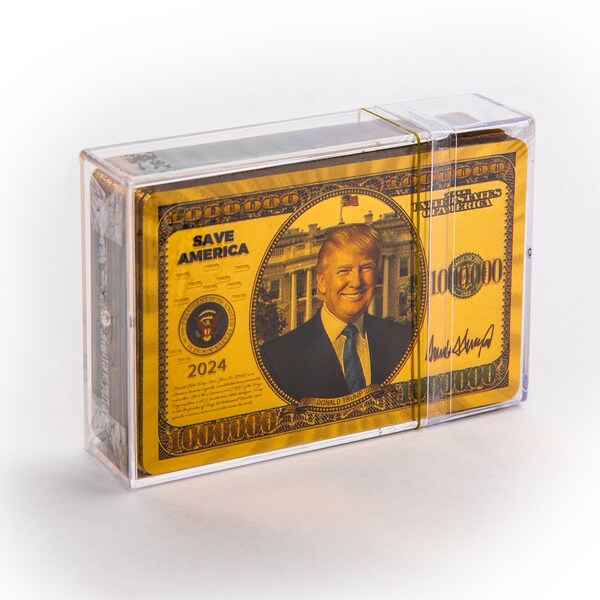 Trump Playing Card Svg - Etsy