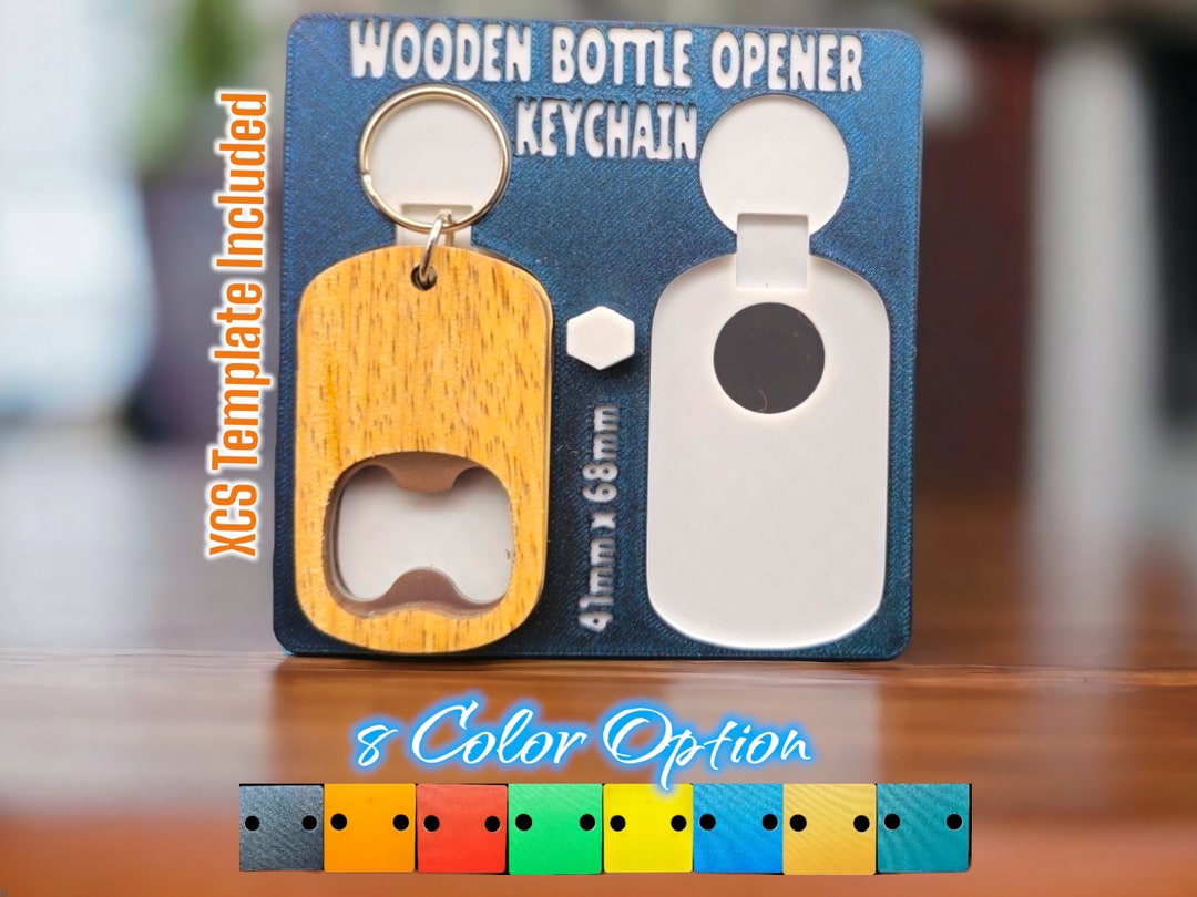 Xtool F1 Wooden Bottle Opener Keychain Jig - Fits 2 Bottle Openers - Etsy