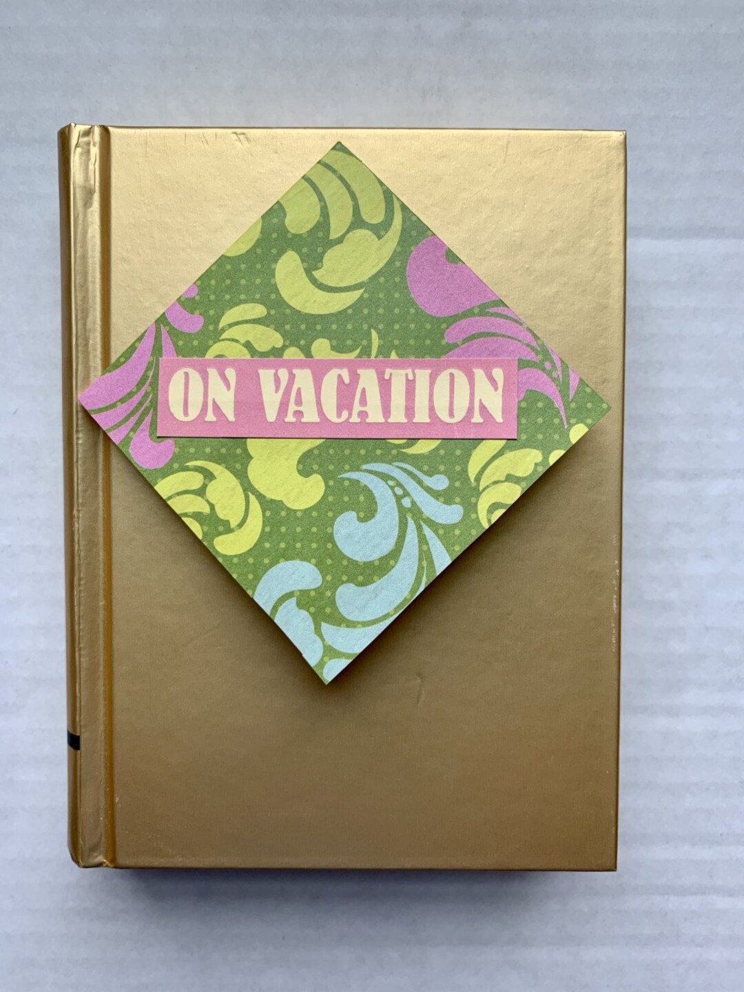 On Vacation Colorful Corner Origami Bookmark - Etsy